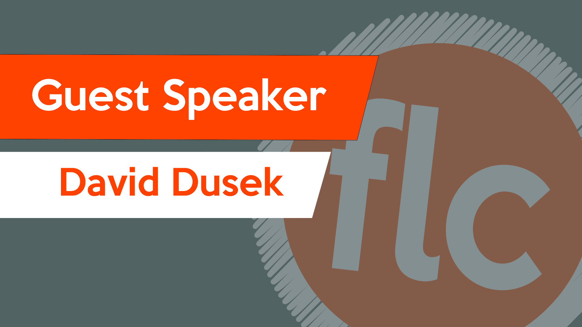 David Dusek: Lessons from the Good Samaritan - Family Life Church
